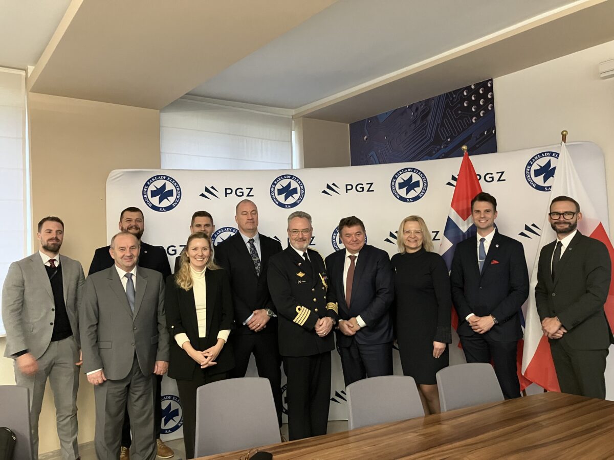 Ambasador Norwegii w Polsce – WZE S.A. – Wojskowe Zakłady Elektroniczne ...